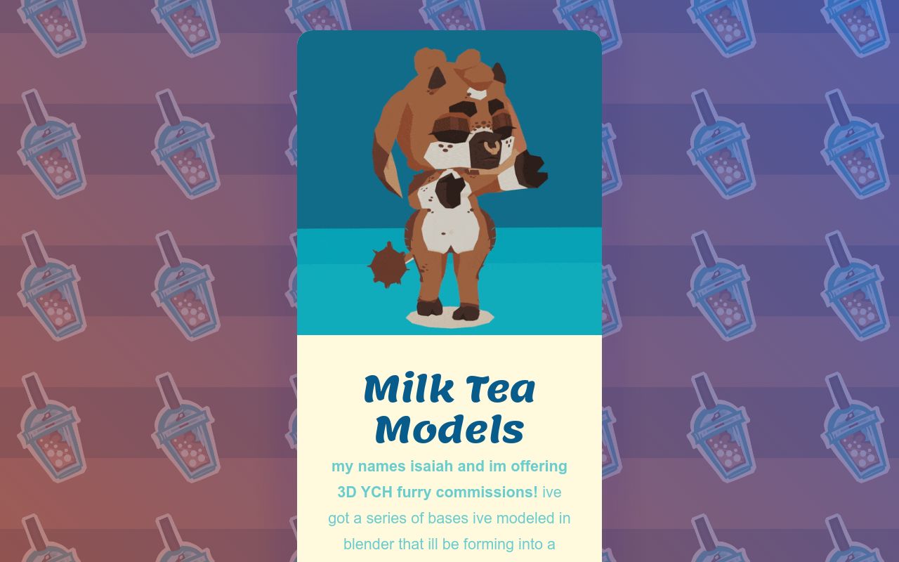 Milk Tea Models